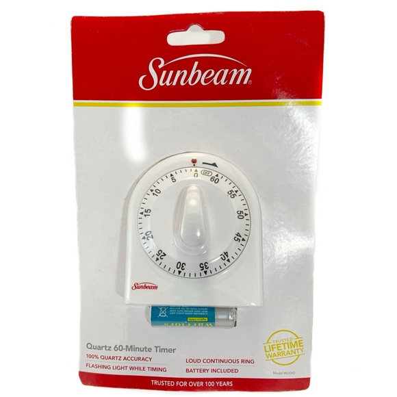 Sunbeam | Kitchen | Sunbeam 6 Minute Timer Retro Style Easy To Read ...